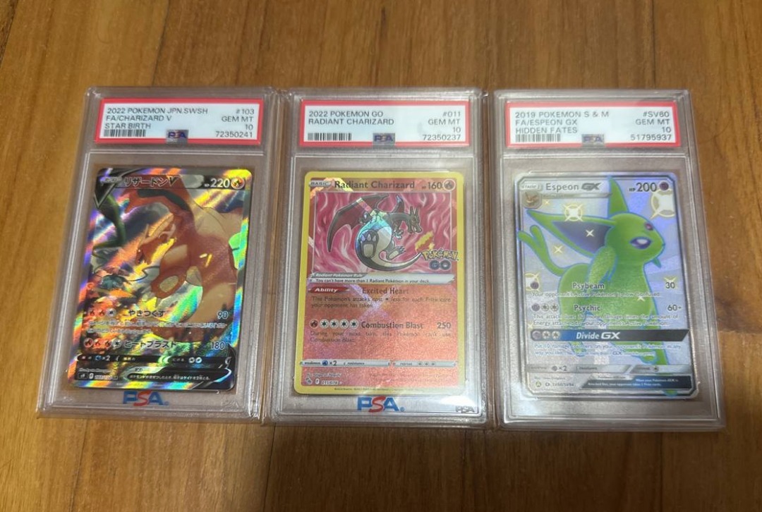 Wts psa slabs, Hobbies & Toys, Toys & Games on Carousell