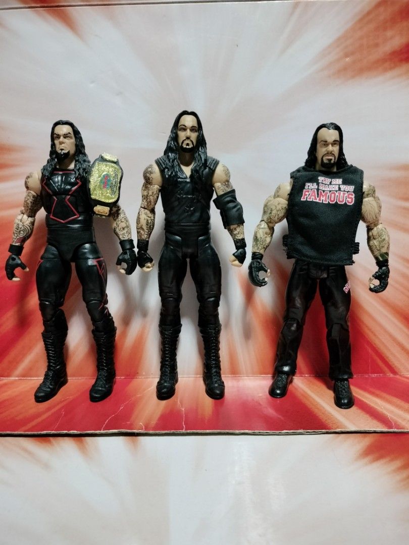 Wwe undertaker pack 5, Hobbies & Toys, Toys & Games on Carousell