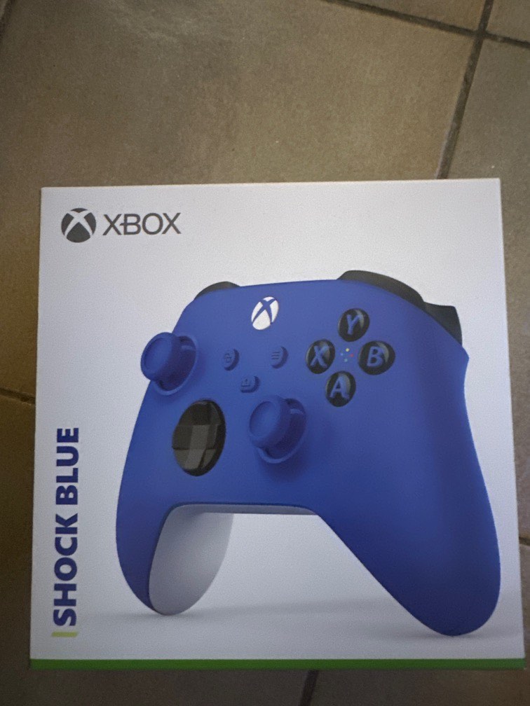 Xbox Wireless Controller shock blue, Video Gaming, Gaming Accessories ...