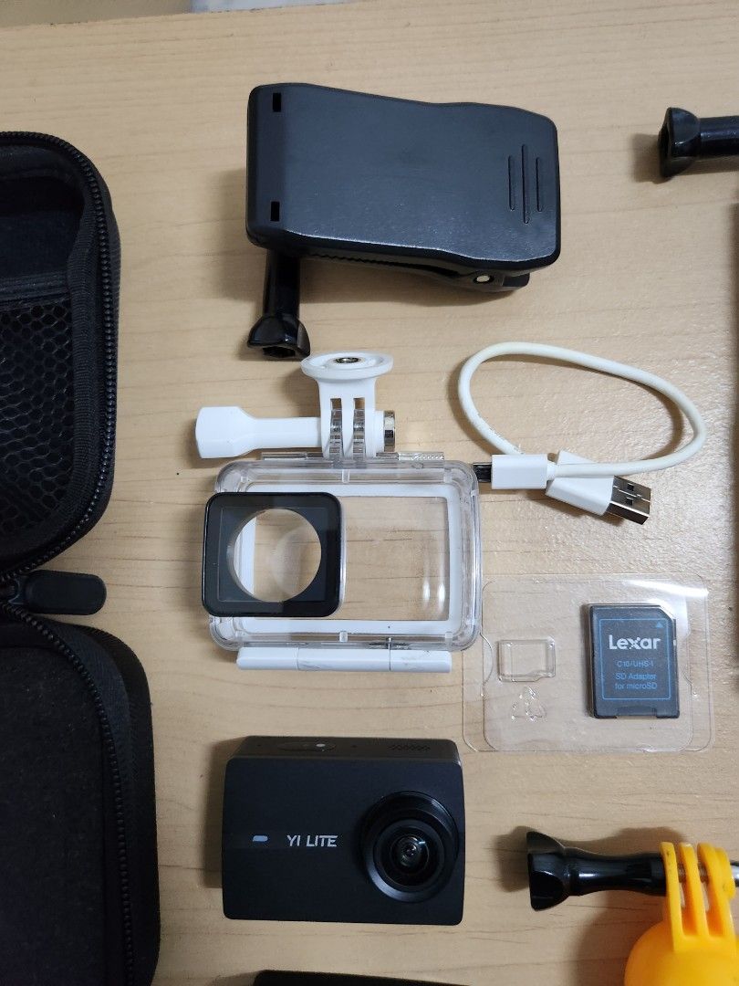 Yi Lite Action Camera 4K Complete Set, Sports Equipment, Other Sports ...