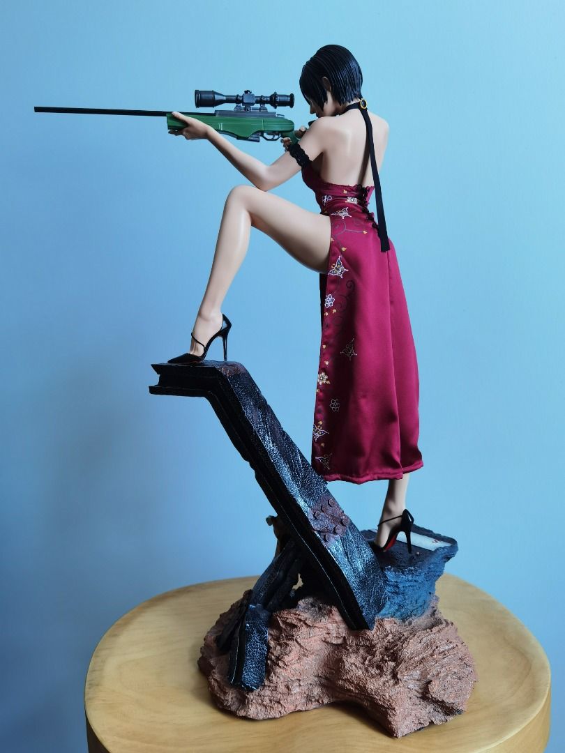 ZOMBIE CRISIS - HUNTRESS “AD” RESIDENT EVIL ADA WONG STATUES ACTION ...