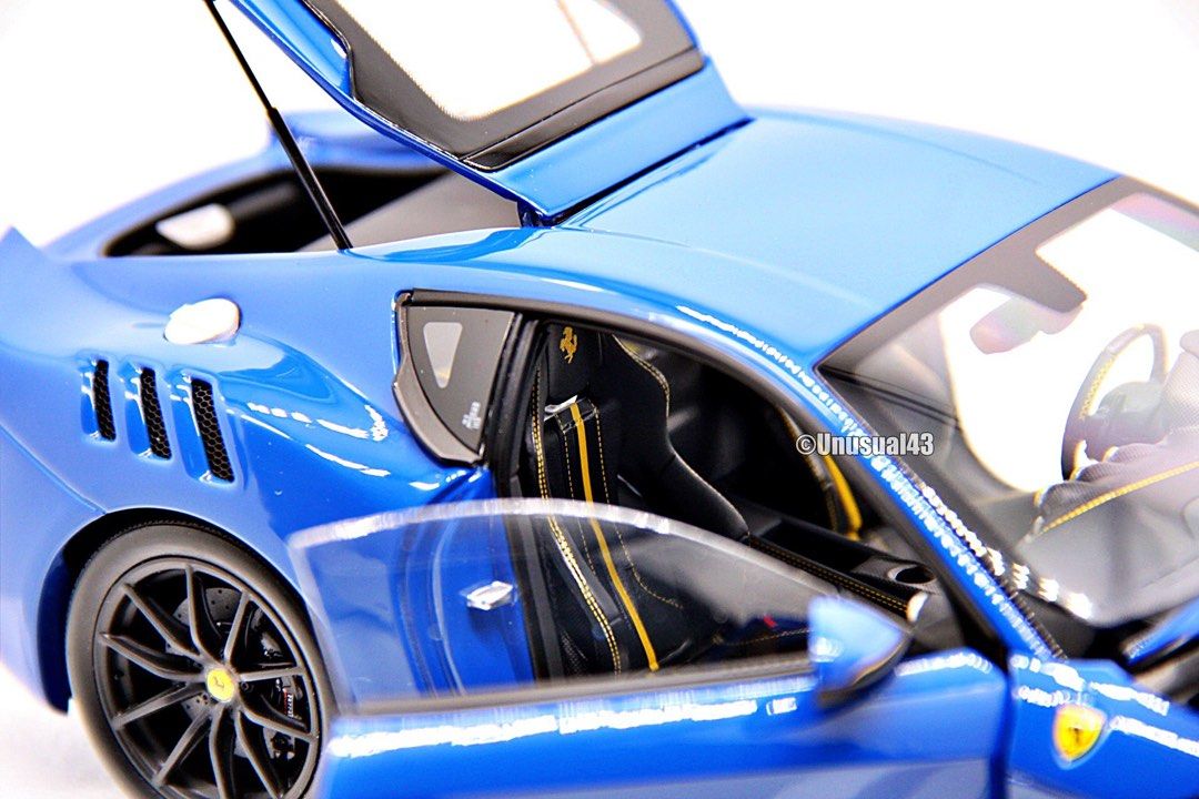 1/18 BBR Ferrari F12 TDF Azzurro Dino Tailor Made Open Close Version ...