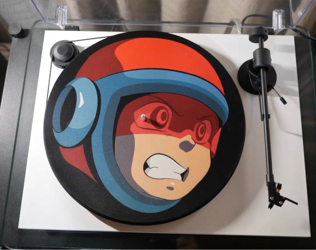 12 INCH TURNTABLE PLATTER MAT VINYL RECORD PAD, Hobbies & Toys, Music ...