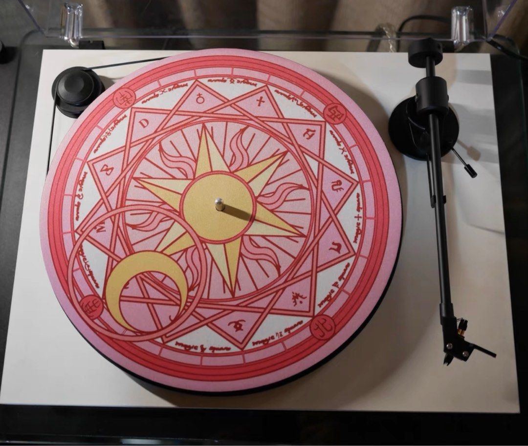 12 INCH TURNTABLE PLATTER MAT VINYL RECORD PAD, Hobbies & Toys, Music ...