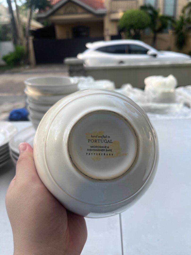 12 set Pottery Barn Plate and Bowl on Carousell