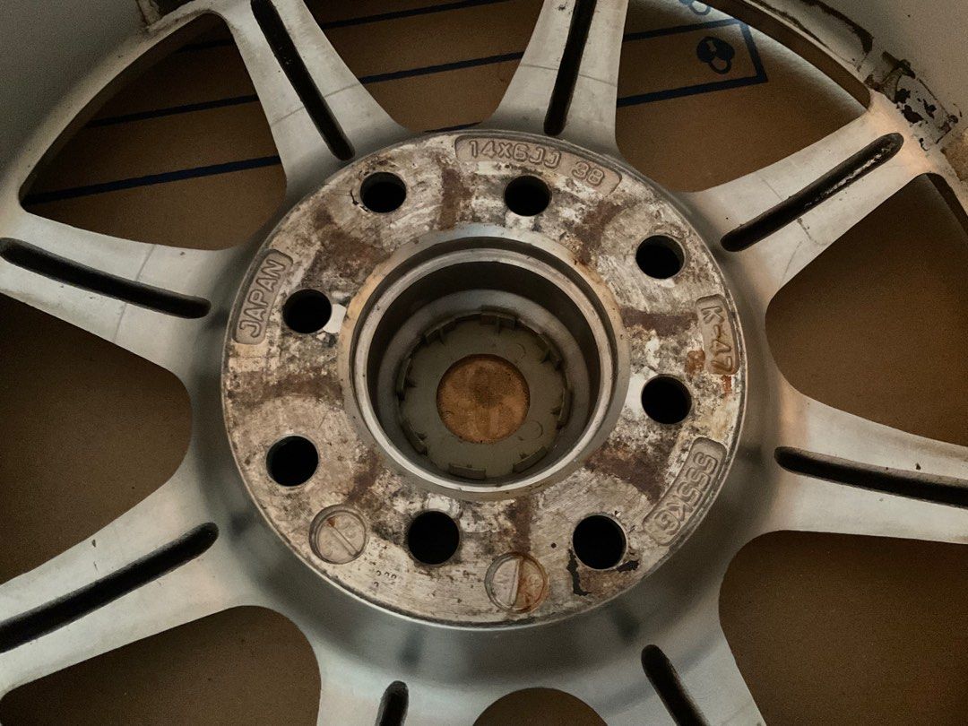 14 Inch Enkei Japan Rims, Car Accessories, Tyres & Rims on Carousell