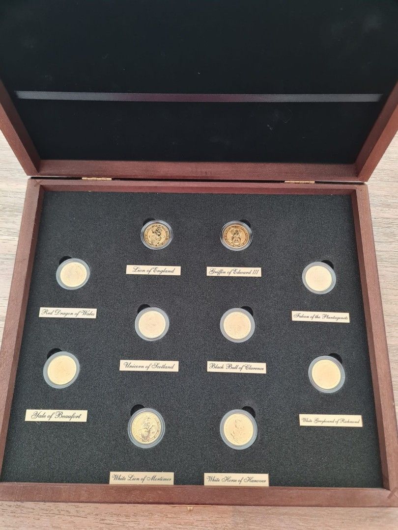 1/4 oz gold Queen's beast full set, Hobbies & Toys, Memorabilia ...