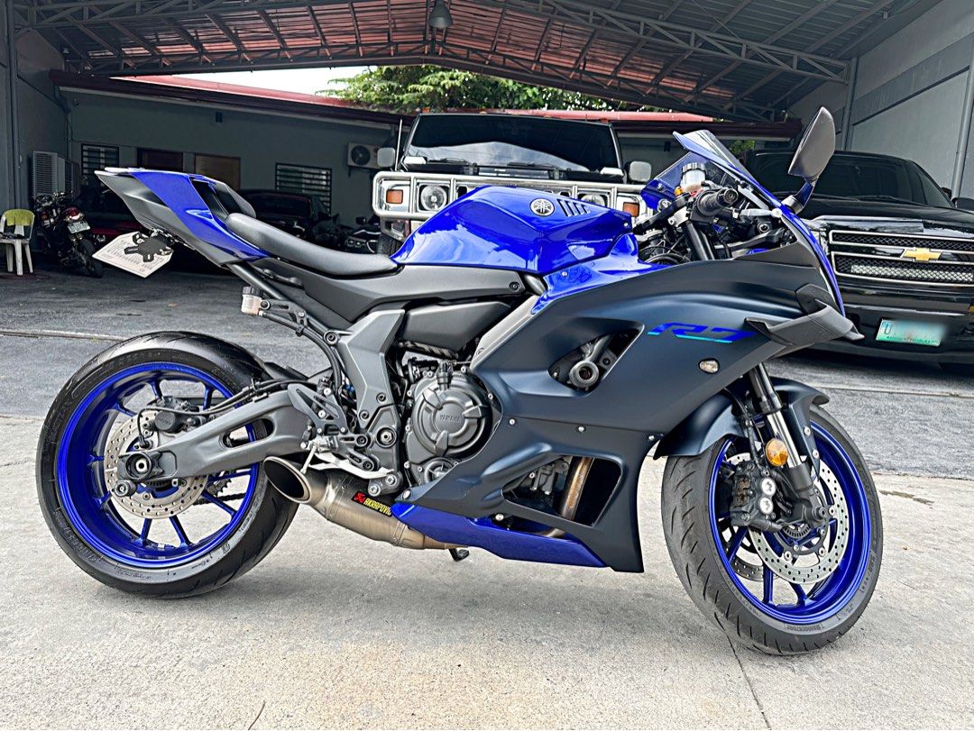 2022 Yamaha R7 Akrapovic Exhaust Loaded, Motorbikes, Motorbikes for ...
