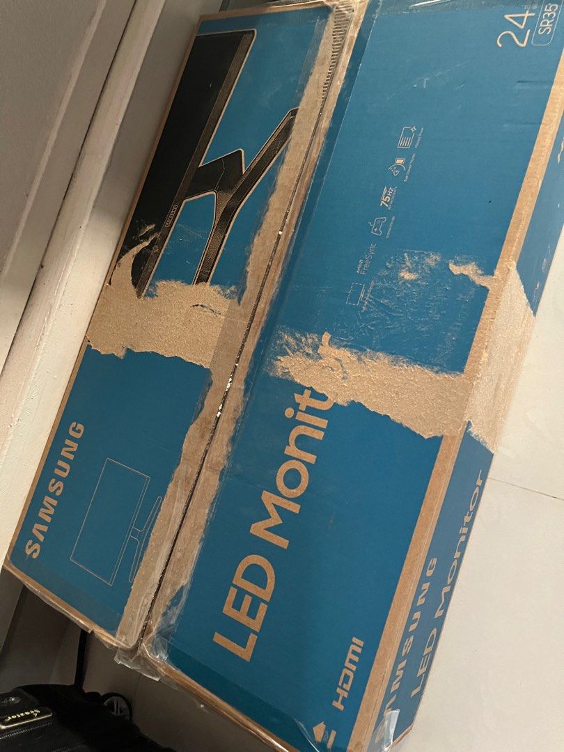 24" Samsung SR350 Bezel-less LED Monitor, Computers & Tech, Parts ...