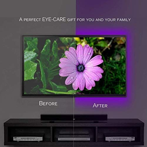 3467) Opard Led Strips Lights 2m (4pcs x 50cm) Wireless Remote ...