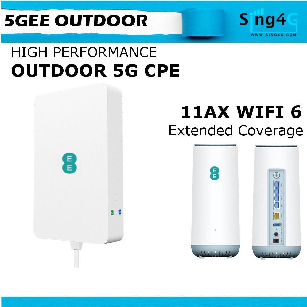 5GEE OUTDOOR CPE (5G 4LAN 32+WIFI) Router Modem, Computers & Tech ...