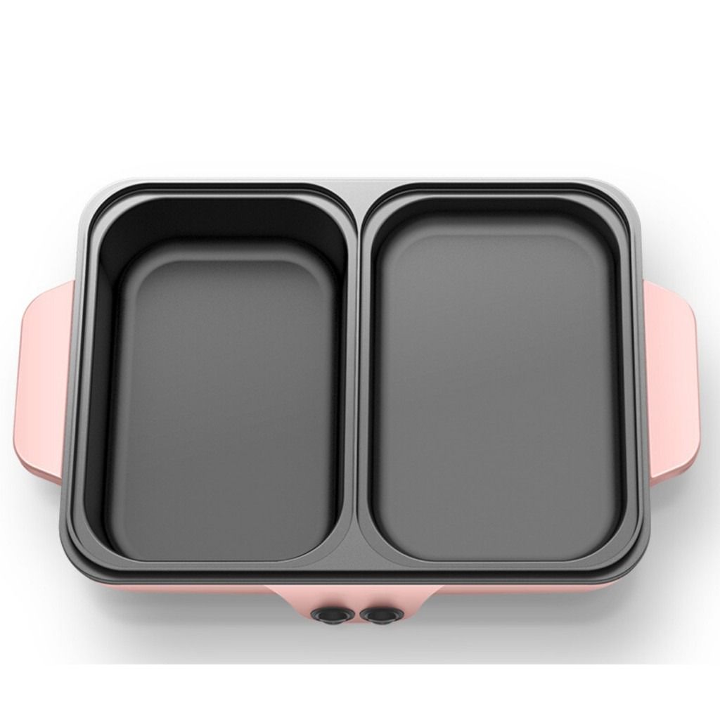 6-in-1 Dual Hotpot BBQ Steamboat Electric Cooker, TV & Home Appliances ...