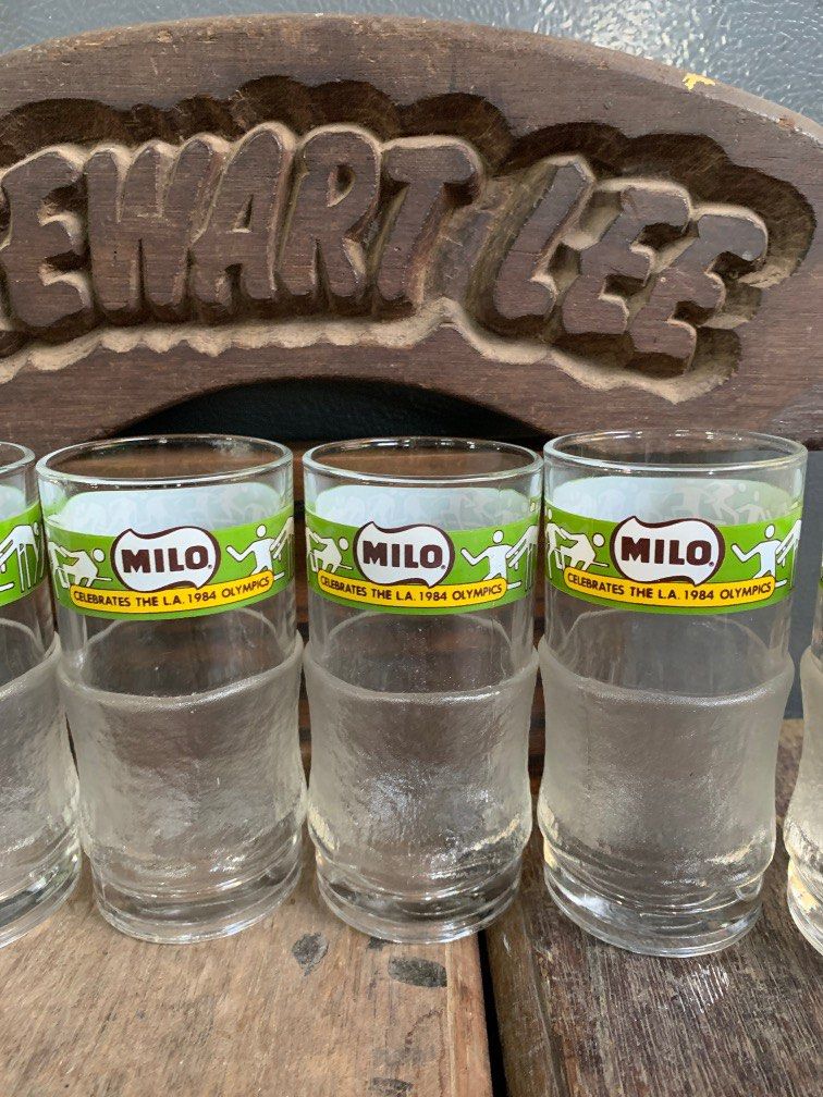 ( Each ) Gelas milo ( celebrates the L.A 1984 Olympics ) , Hobbies ...