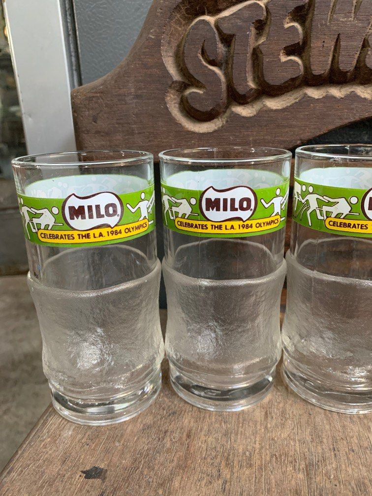 ( Each ) Gelas milo ( celebrates the L.A 1984 Olympics ) , Hobbies ...