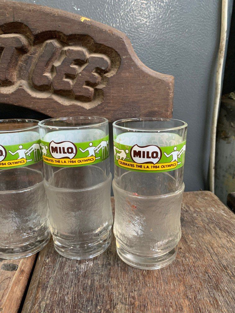 ( Each ) Gelas milo ( celebrates the L.A 1984 Olympics ) , Hobbies ...