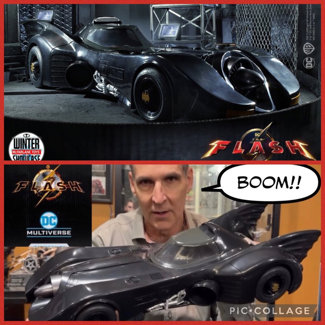 全新 Mcfarlane Batmobile 1989 THE FLASH 閃電俠 蝙蝠俠 MOVIE) 蝙蝠車 蝙蝠俠 batman SHF ...
