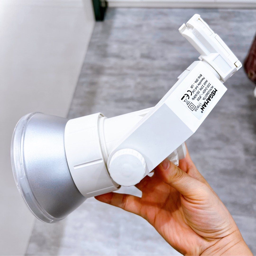 曼佳美 Megaman LED Track Light / Spot Light / 射燈 / 路軌燈, 傢俬＆家居, 燈飾及風扇, 燈飾 ...