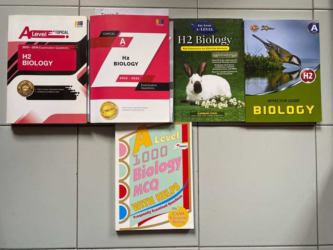 A level H2 Biology Bundle, Hobbies & Toys, Books & Magazines ...