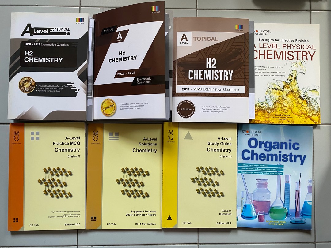 A level H2 Chemistry Bundle, Hobbies & Toys, Books & Magazines ...