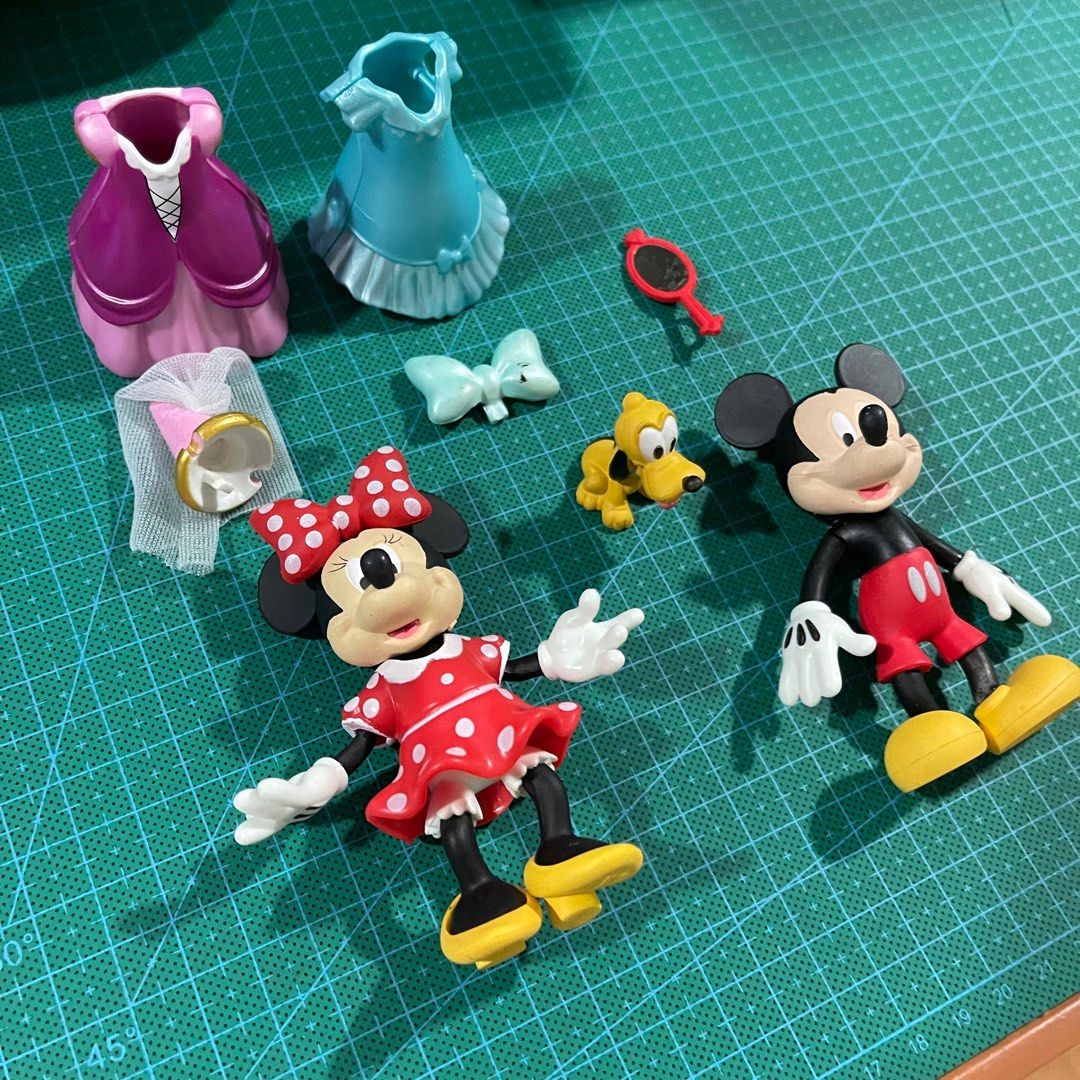 Action Figure Disney Mickey Minnie Mouse Dress Up - ORIGINAL NEW, Toys ...