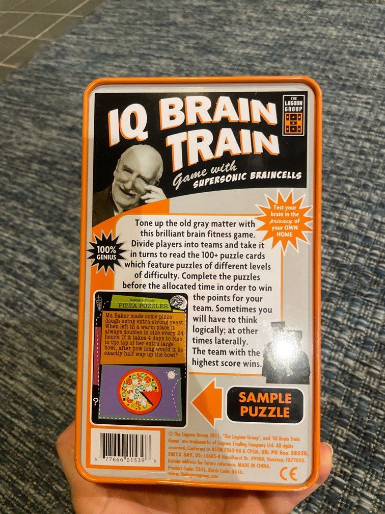 Adult brain-train game, Hobbies & Toys, Toys & Games on Carousell