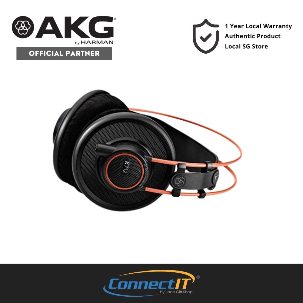 AKG K712 PRO Open, Over-Ear Reference Studio Headphones with 1 Year ...