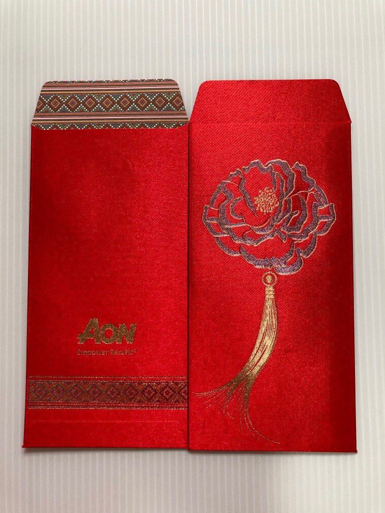 AON Ang Pow / Red Packet - 1 pack 8 pcs, Hobbies & Toys, Stationery ...