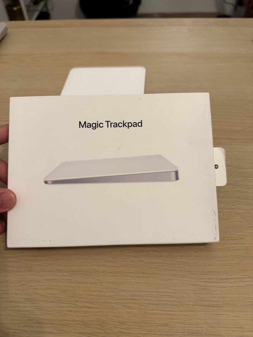Apple Magic Trackpad - White Multi-Touch Surface, Computers & Tech, Parts & Accessories, Mouse ...