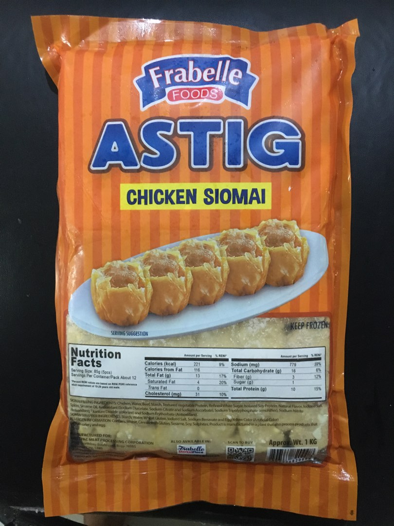 ASTIG SIOMAI, Food & Drinks, Chilled & Frozen Food on Carousell