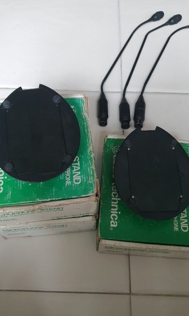 AUDIO-TECHNICA AT8615 + AT837QML Unipoint Gooseneck Microphone with ...