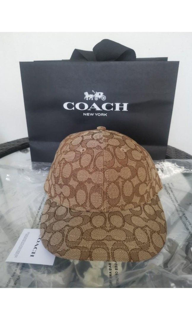 Authentic Coach Cap, Luxury, Bags & Wallets on Carousell