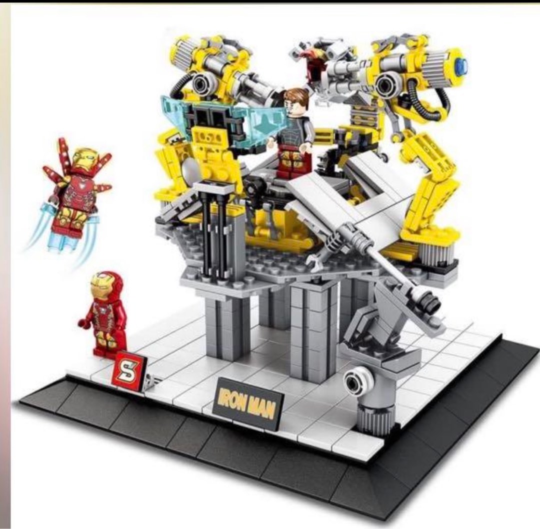 Avengers Iron Man Lego Building Blocks Fun for Kids Children Adult ...
