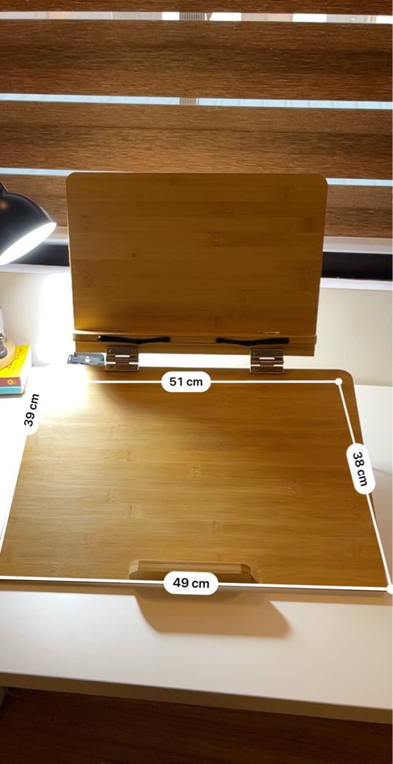 Bamboo bookstand & Writing board, Hobbies & Toys, Stationary & Craft ...