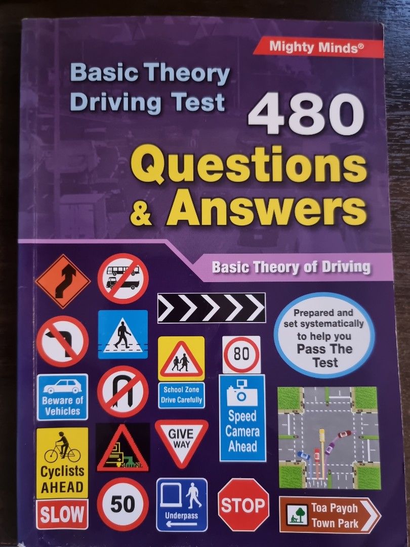 Basic Theory Driving Test 480 Q&A, Hobbies & Toys, Books & Magazines ...