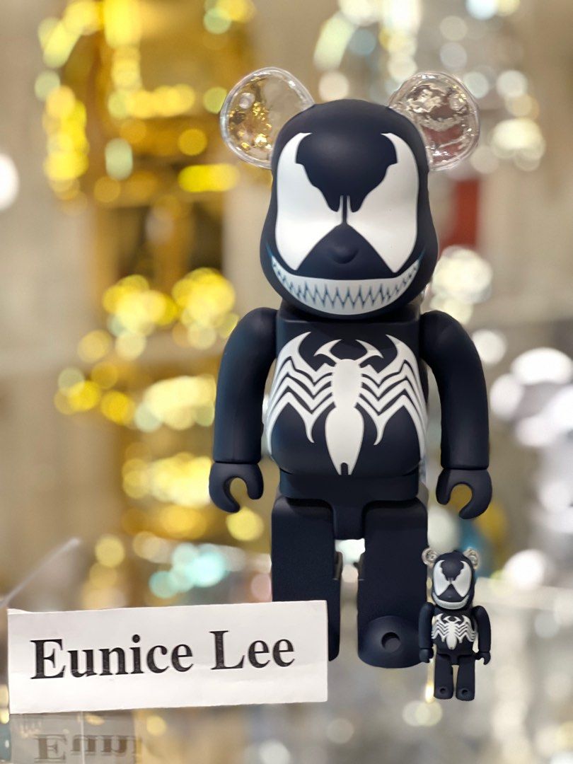 Bearbrick Marvel Venom 400%+100%, Hobbies & Toys, Toys & Games on Carousell