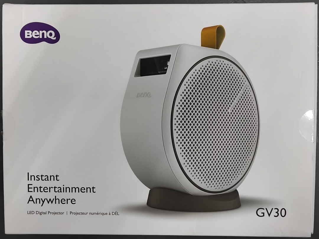 BenQ GV30 LED Wireless Portable Mini Android TV Projector with 2.1 ...