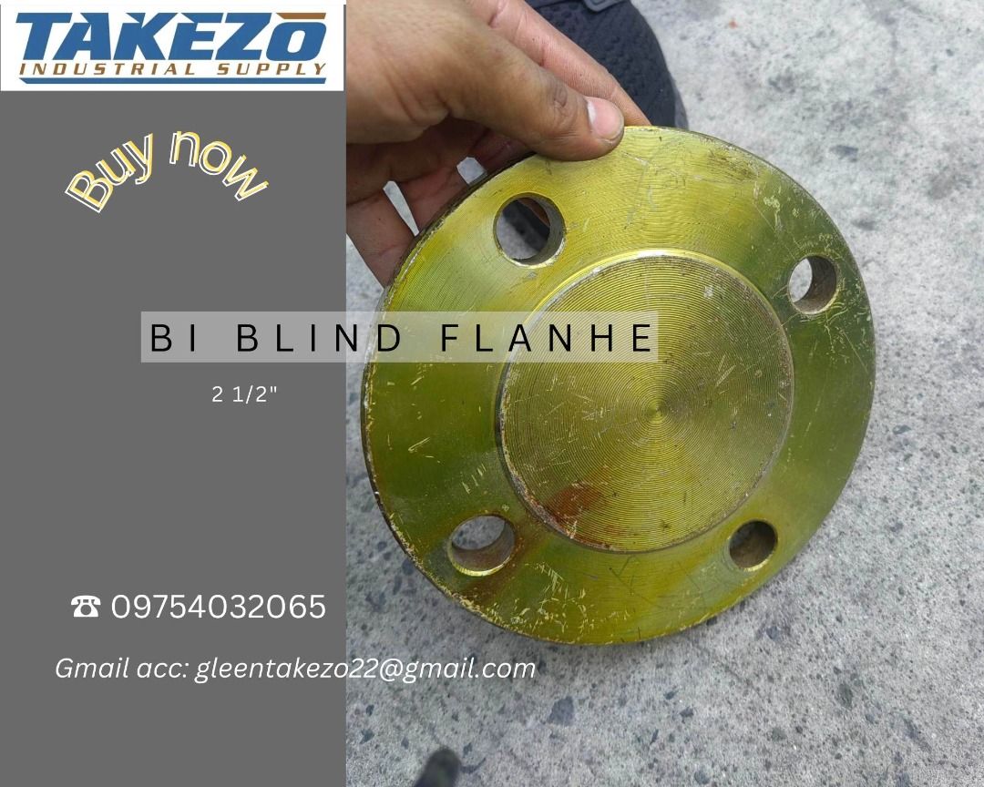 BI BLIND FLANGE, Commercial & Industrial, Construction & Building ...