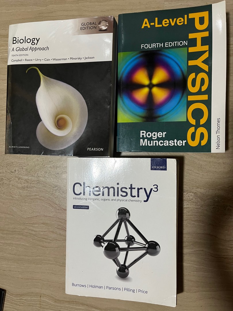 Biology/Physics/Chemistry, Hobbies & Toys, Books & Magazines, Textbooks ...