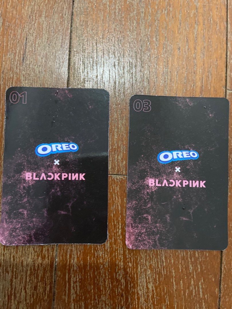 Blackpink oreo card Lisa, Hobbies & Toys, Memorabilia & Collectibles, K ...