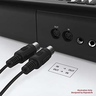 [BNIB] DigitalLife (BM1001) USB Type A 5 Pin MIDI Interface Cable, High ...