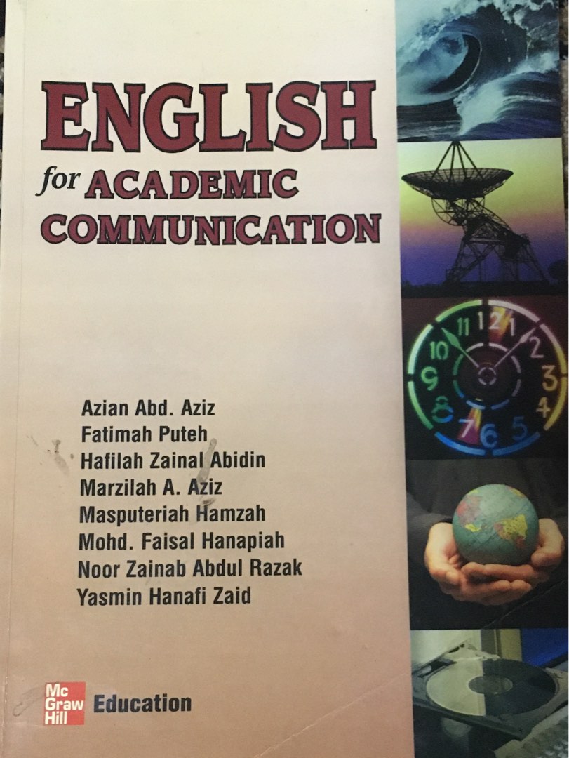 Book english of academic communication, Hobbies & Toys, Books & Magazines, Textbooks on Carousell