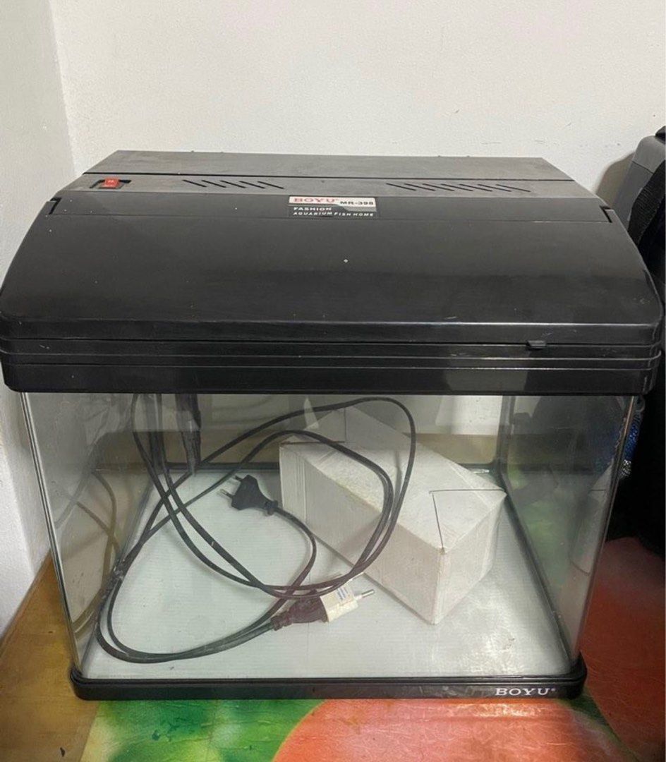 Boyu Fish Tank, Pet Supplies, Homes & Other Pet Accessories on Carousell