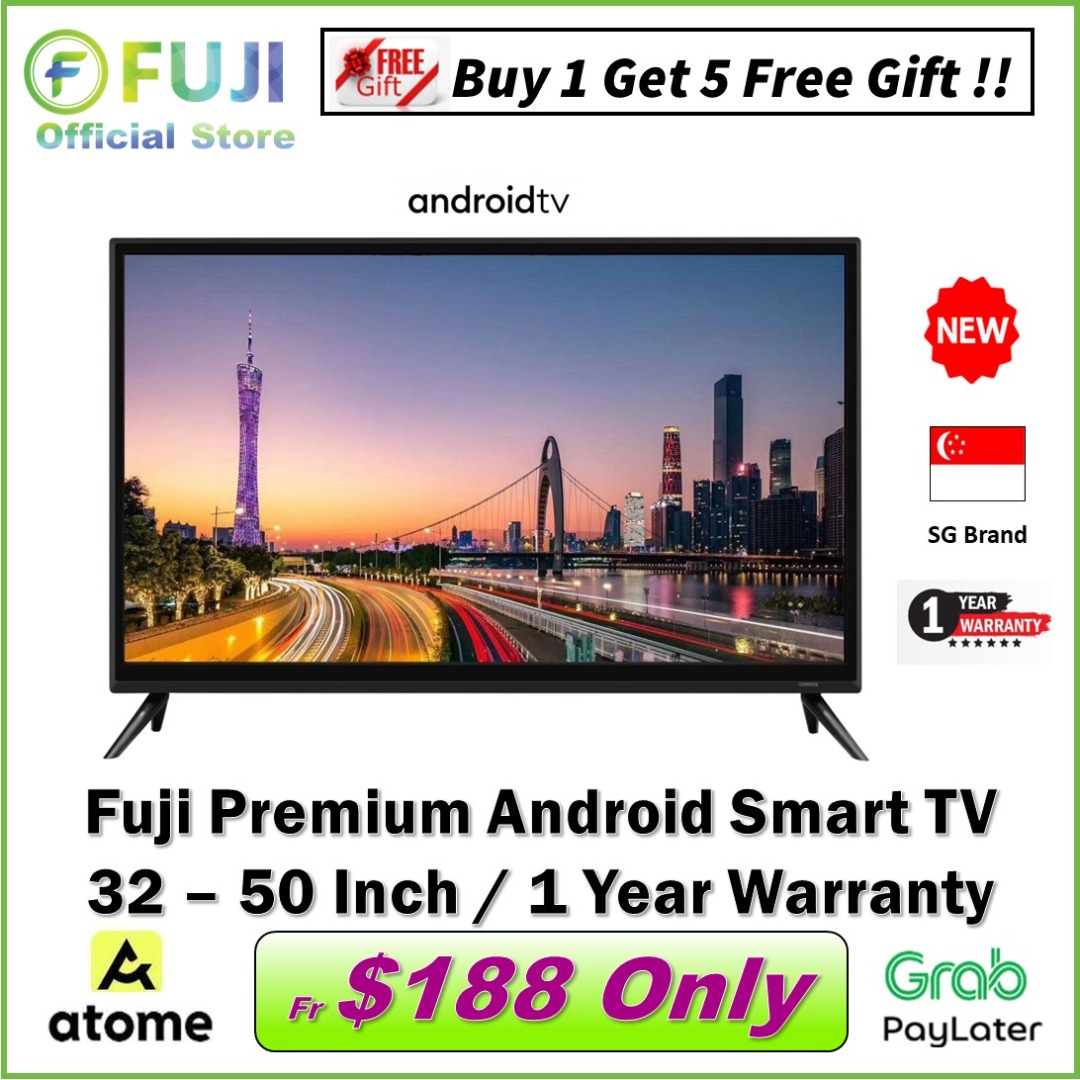 Brand New Premium Fuji Android Smart TV - 50 Inch / 46 Inch / 32 Inch ...