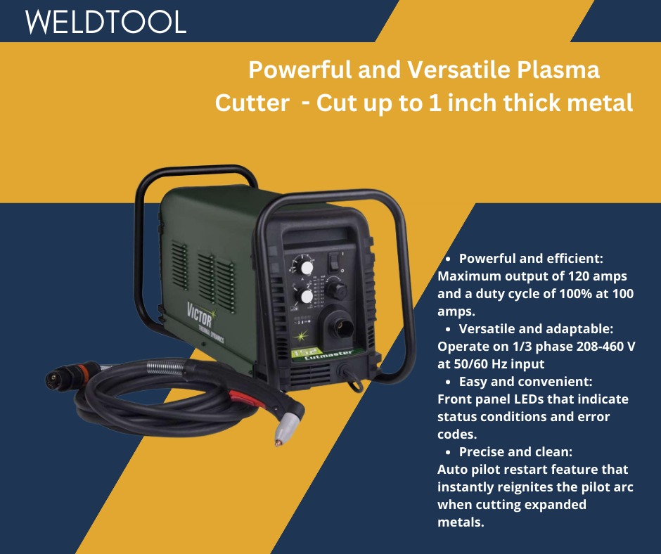 VICTOR Cutmaster Plasma Cutter Machine, Commercial & Industrial ...