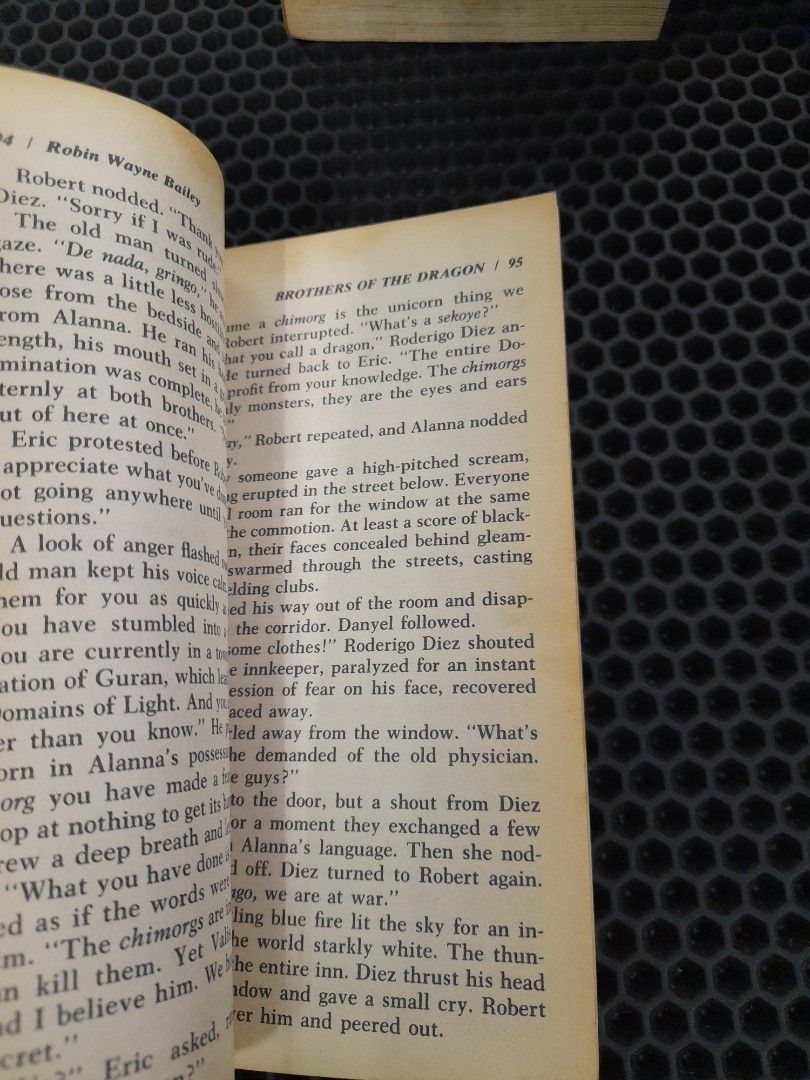 Brothers of the Dragon Robin Wayne Bailey, Hobbies & Toys, Books ...