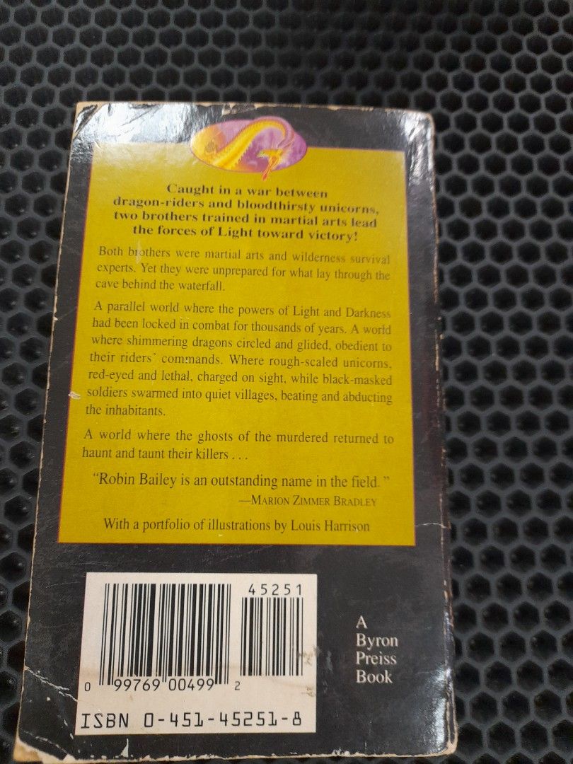 Brothers of the Dragon Robin Wayne Bailey, Hobbies & Toys, Books ...