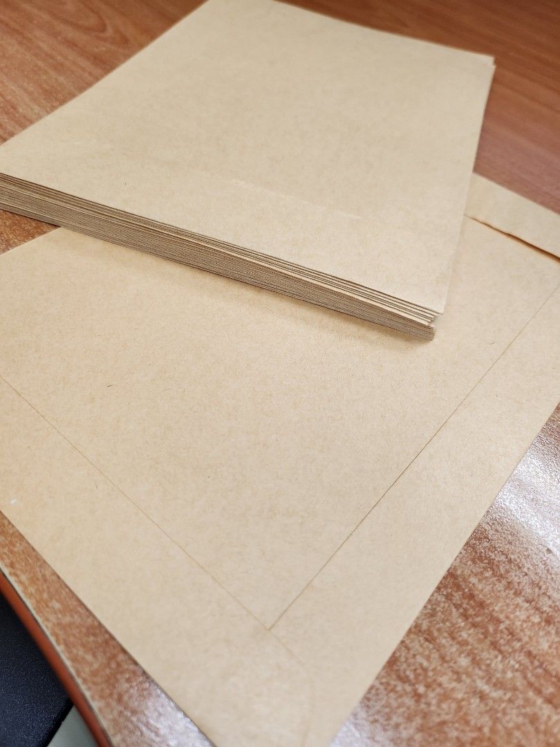 Brown kraft manila C5 envelopes for A5/ half A4 paper, Hobbies & Toys ...