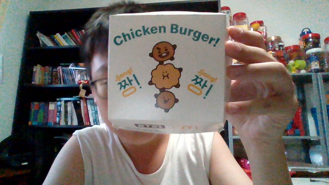 BT21 mcdonald jjang chicken burger box, Hobbies & Toys, Memorabilia ...