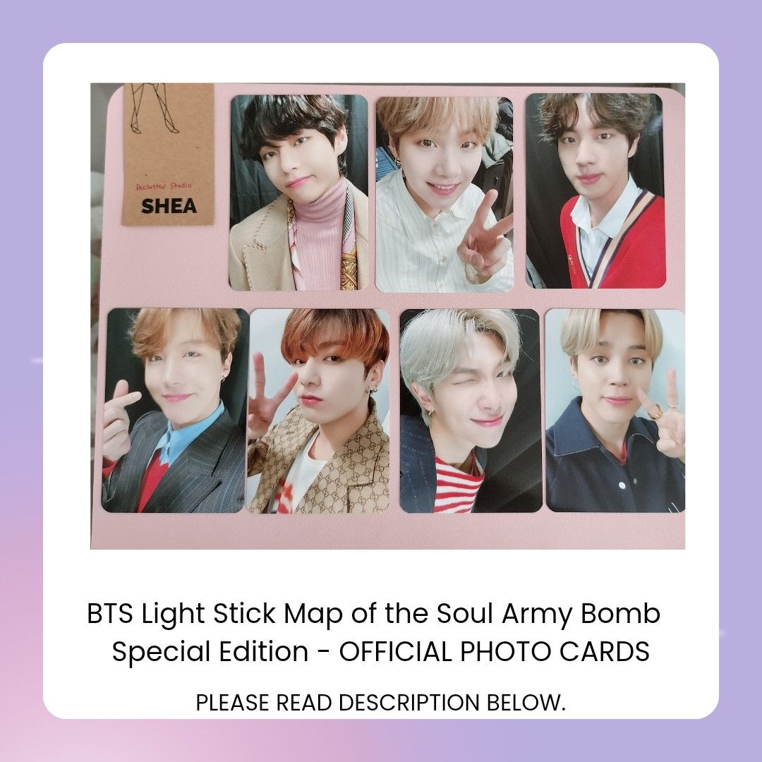 BTS Light Stick Map of the Soul Army Bomb Special Edition OFFICIAL ...