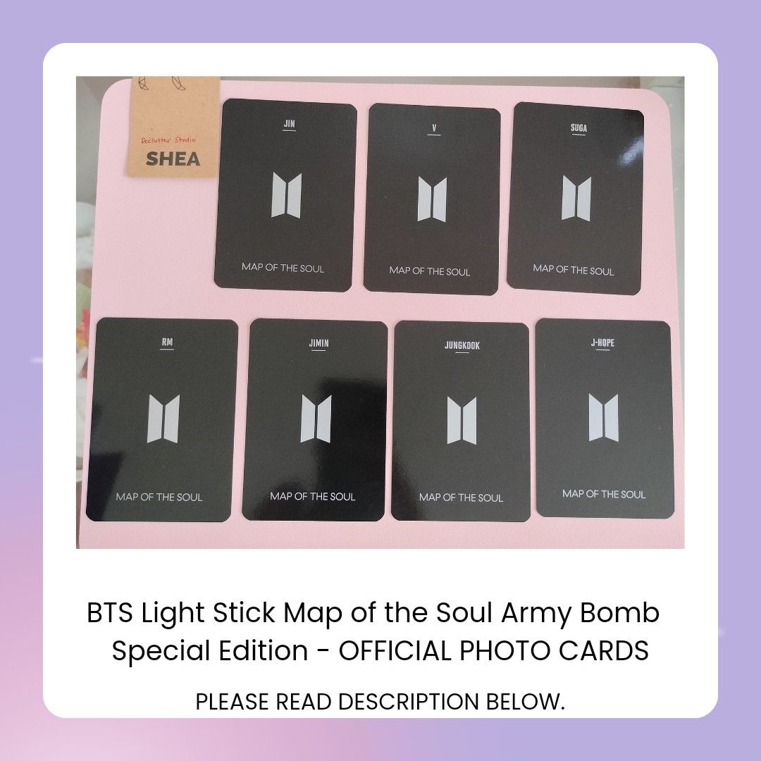 BTS Light Stick Map of the Soul Army Bomb Special Edition OFFICIAL ...